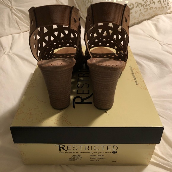 Restricted | Shoes | Restricted Wedged Sandal 75 | Poshmark